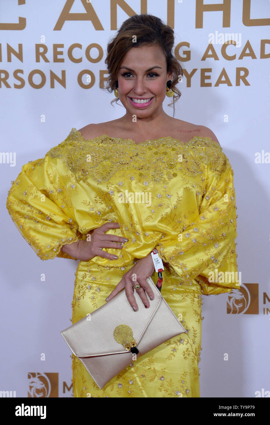 Singer Maia attends the Latin Grammy Person of the Year gala honoring ...