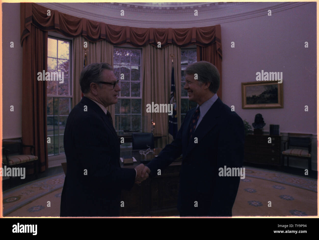 Nelson rockefeller and jimmy carter hi-res stock photography and images ...