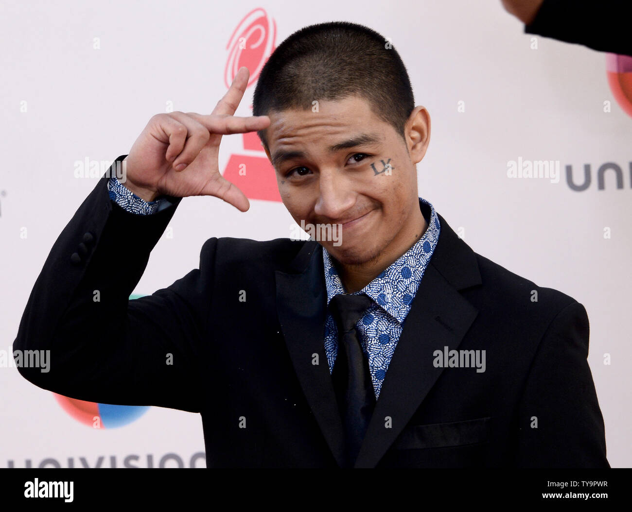 Singer BamBam arrives on the red carpet for the 17th annual Latin ...
