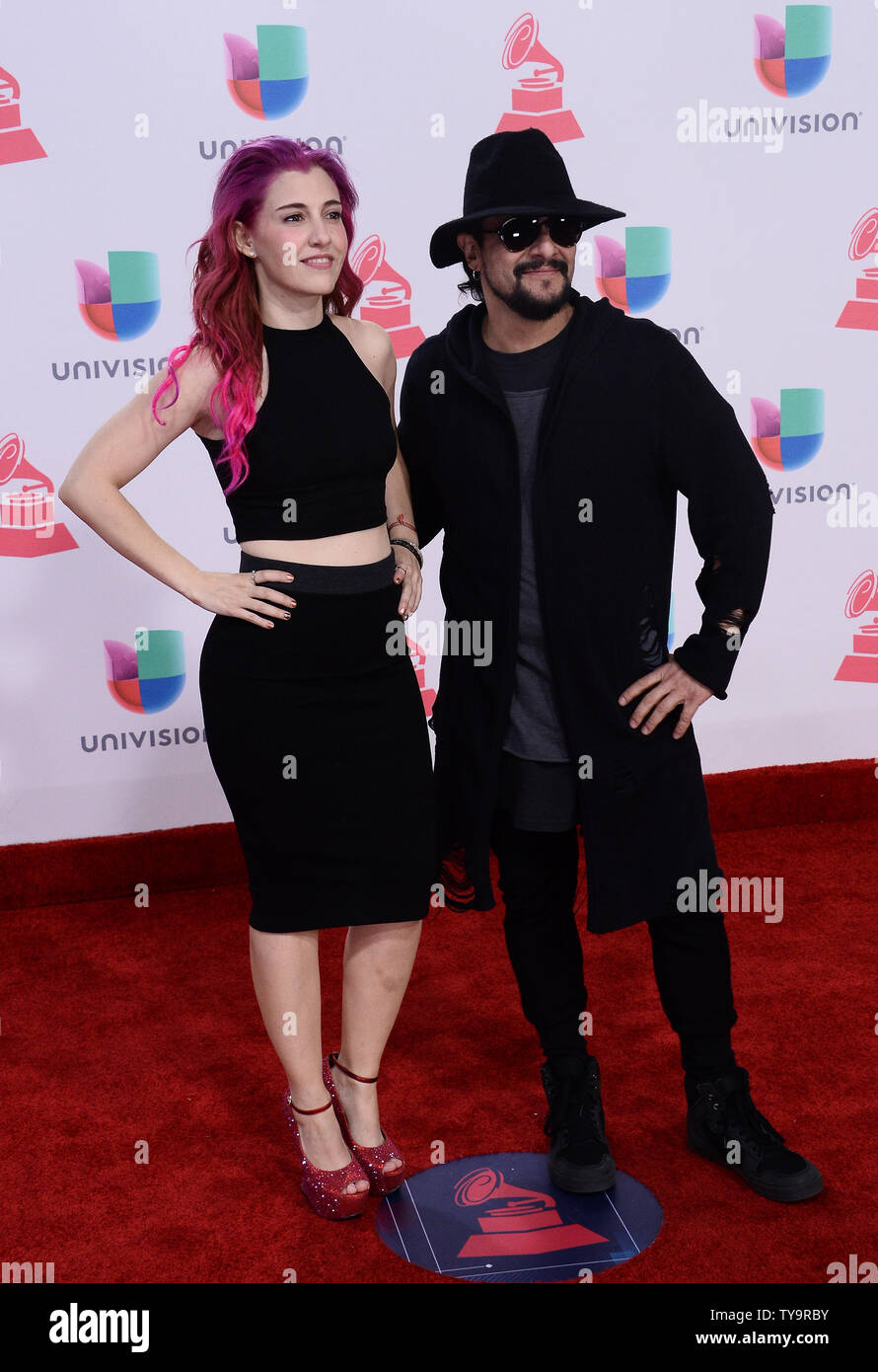 Jotdog arrives on the red carpet for the 17th annual Latin Grammy ...