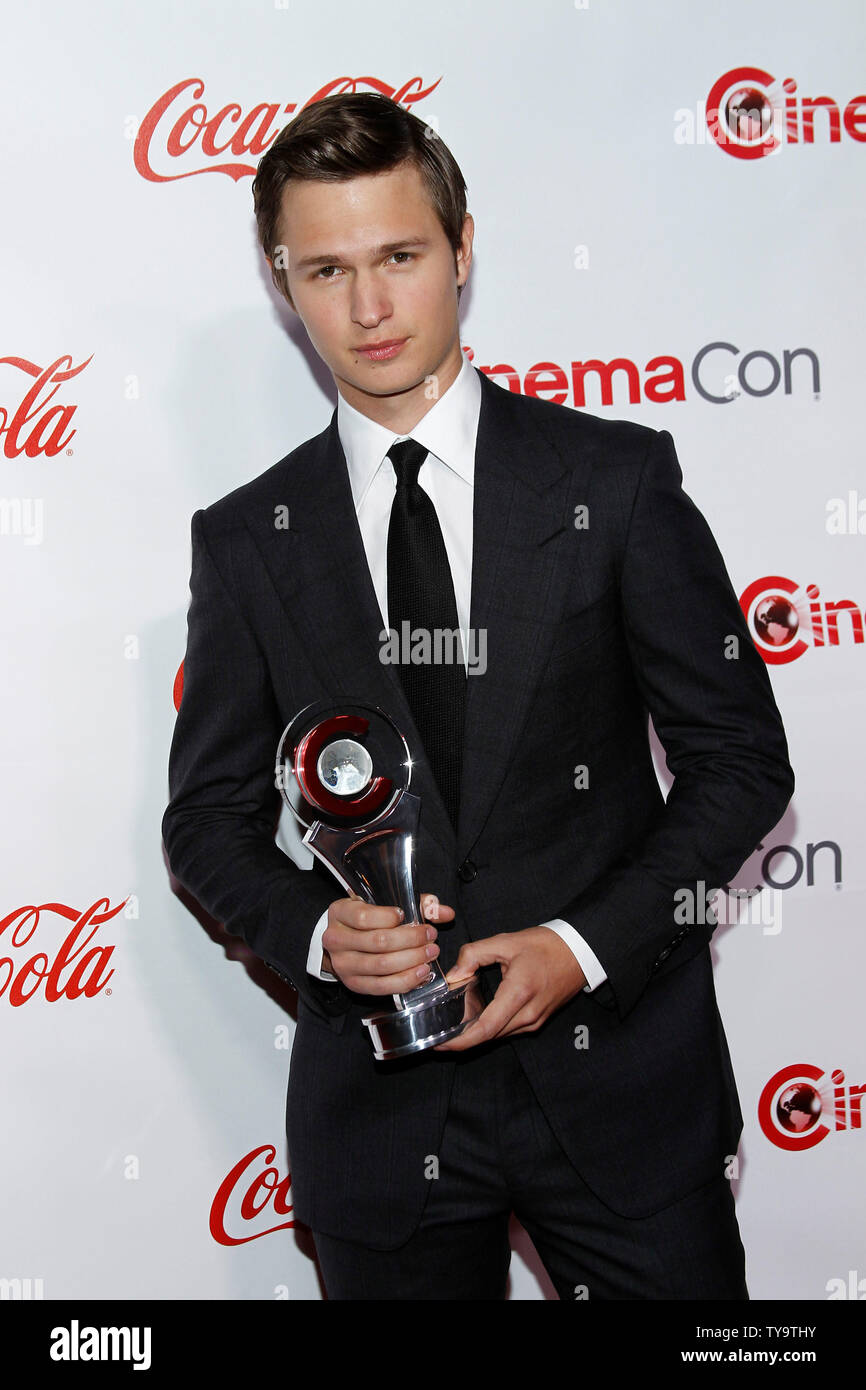 Actor Ansel Elgort receipient of the 'Male Star of Tomorrow' award ...