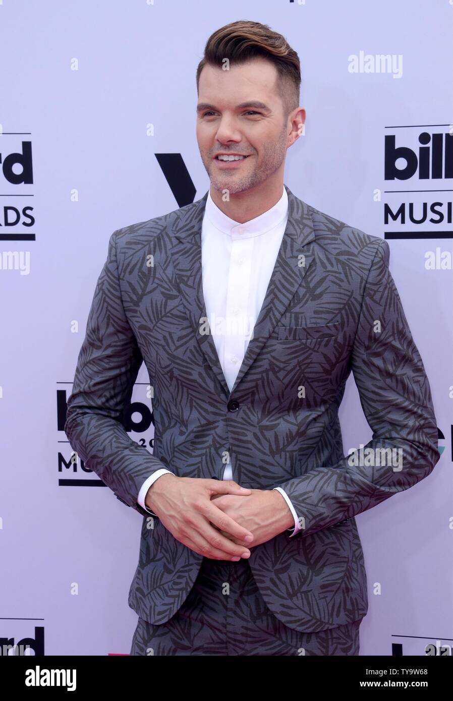 TV personality AJ Gibson attends the annual Billboard Music Awards held ...