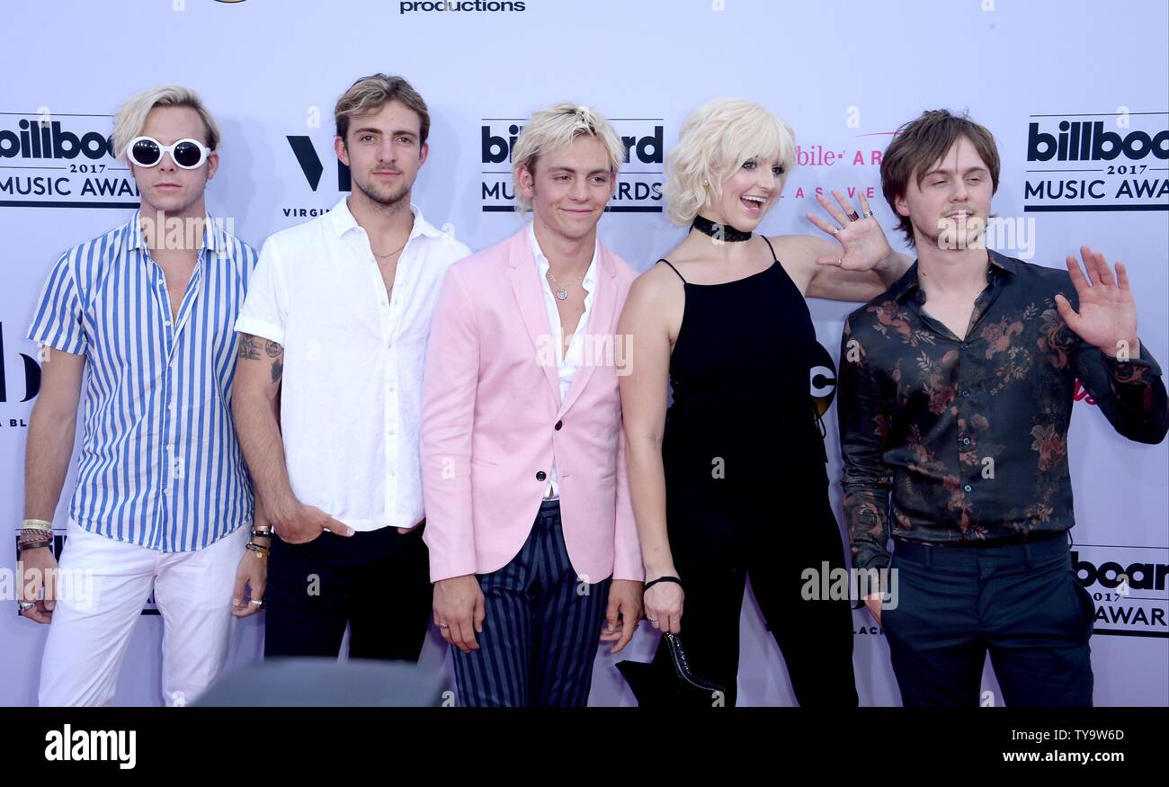 Music group R5 attends the annual Billboard Music Awards held at T ...