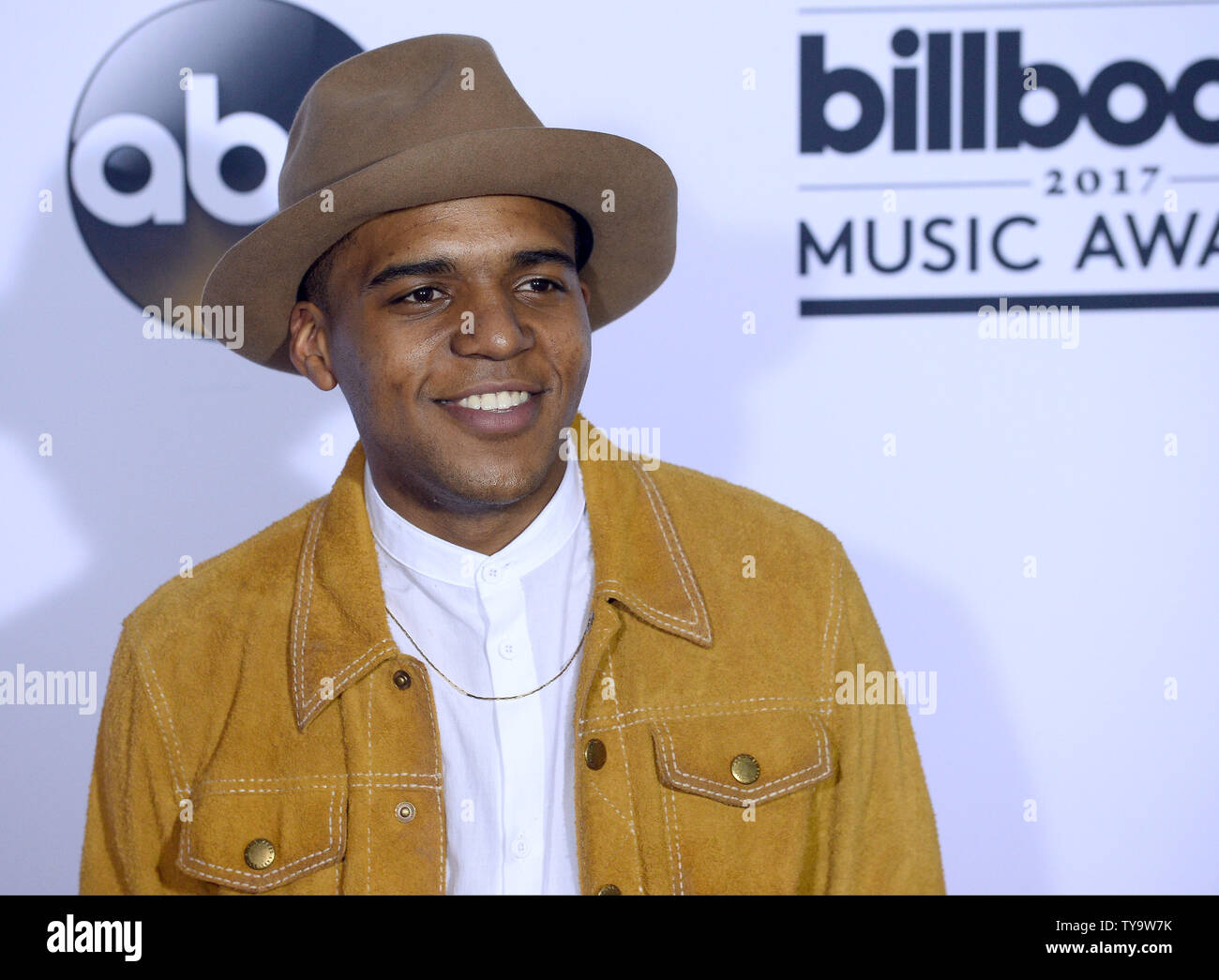 Actor Christopher Jordan Wallace appears backstage during the annual ...