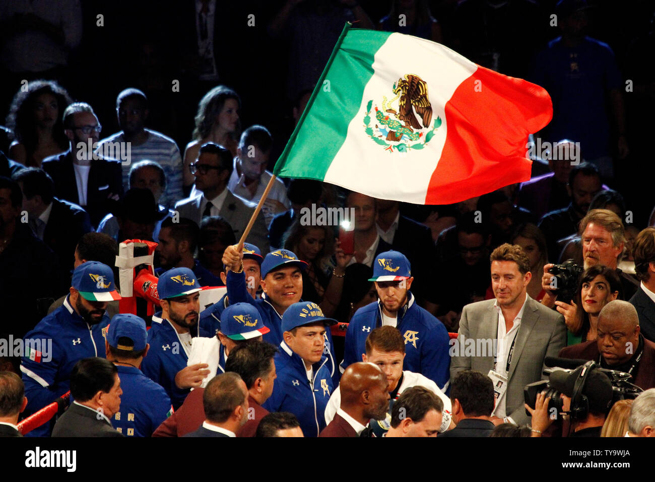 Canelo Alvarez Mexican Flag