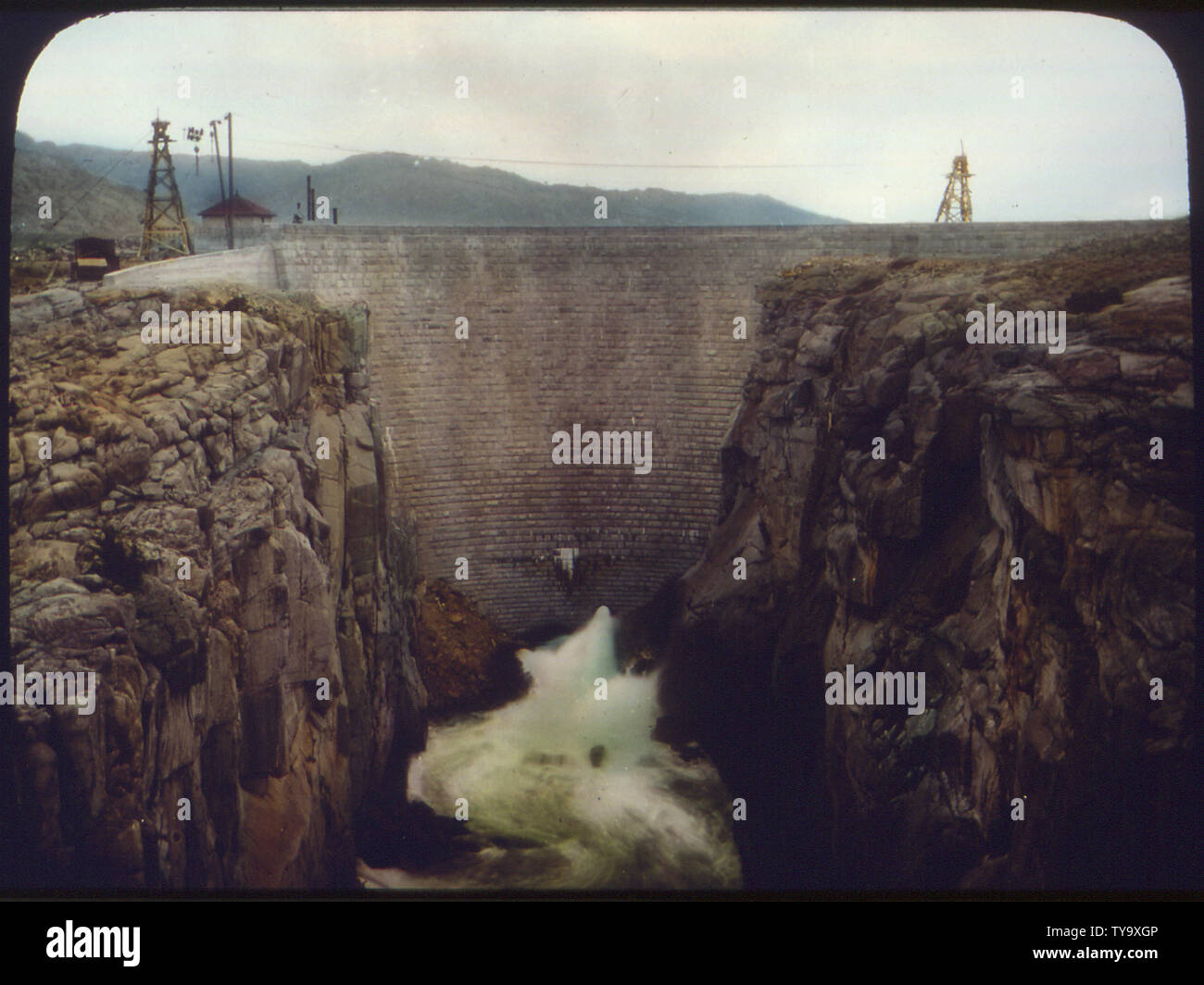 North Platte Project - Pathfinder Dam - North Dakota Stock Photo - Alamy