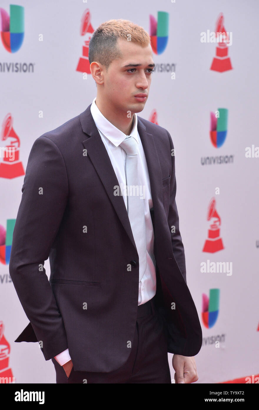 Azento arrives on the red carpet for the 18th annual Latin Grammy ...