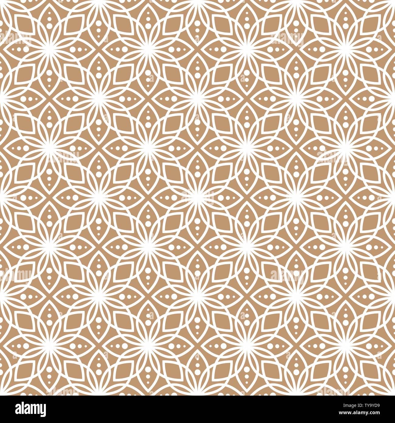 Abstract geometric pattern with lace texture. Oriental style design ...