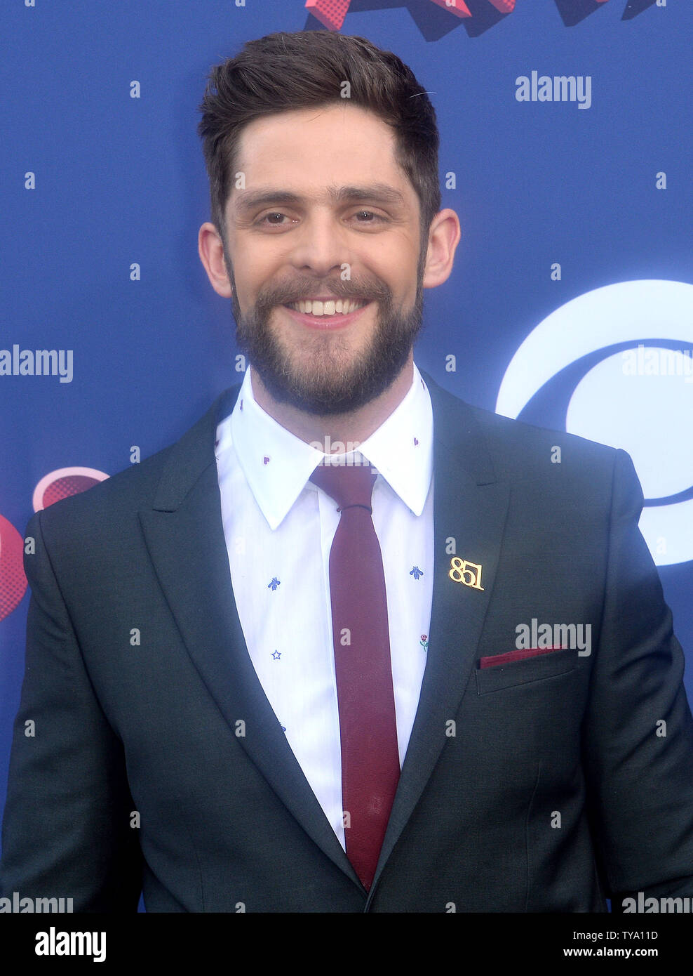Singer Thomas Rhett attends the 53rd annual Academy of Country Music ...