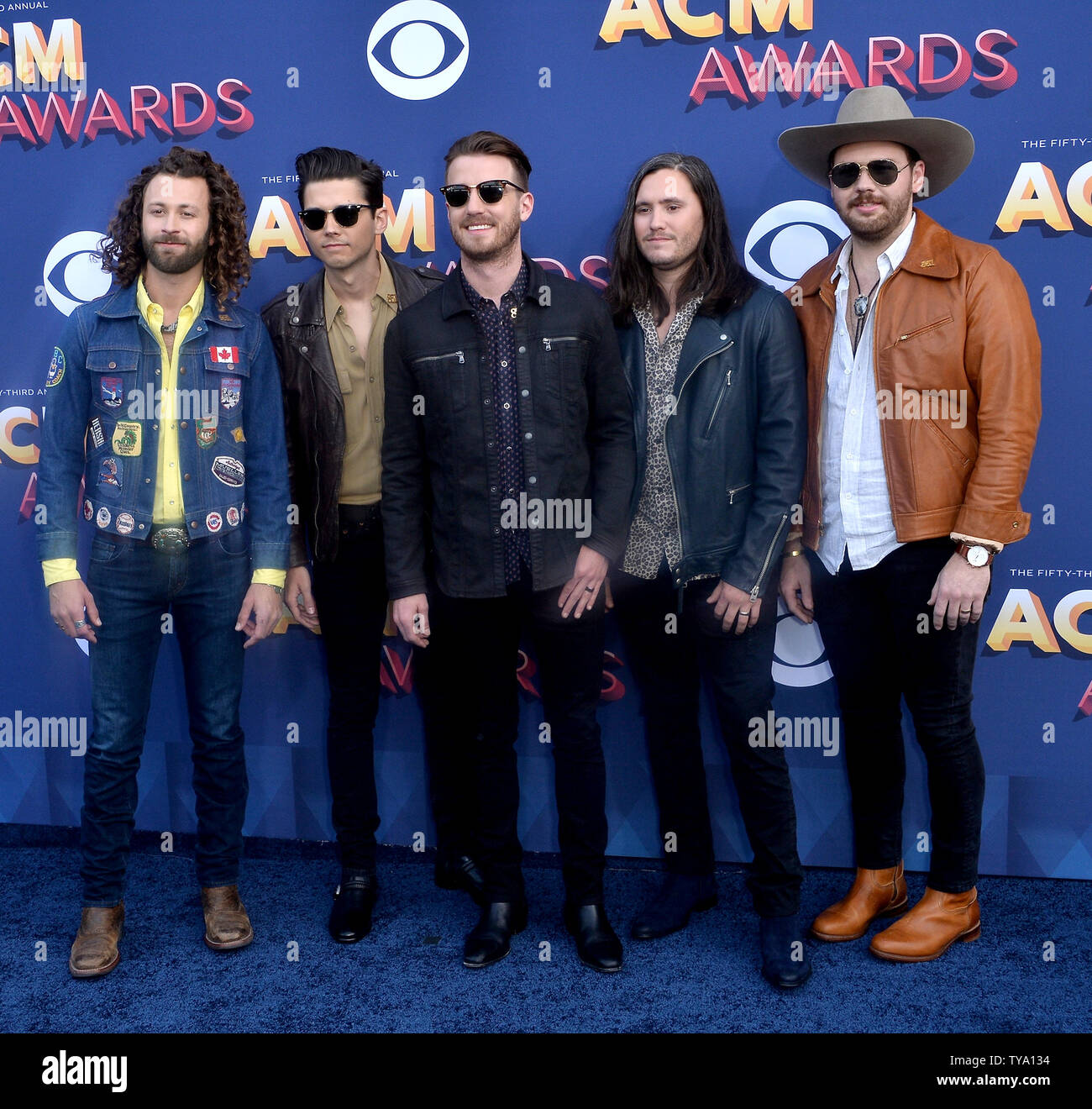 (L-R) Eric Steedly, Brandon Lancaster, Jared Hampton, Tripp Howell, and ...