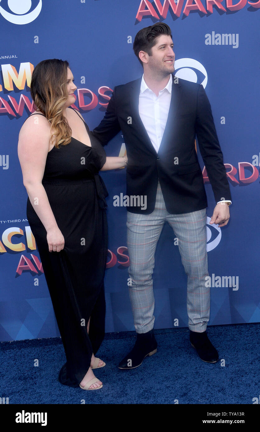 Producer Ben Skipworth (R) and Jessie Skipworth attend the 53rd annual ...