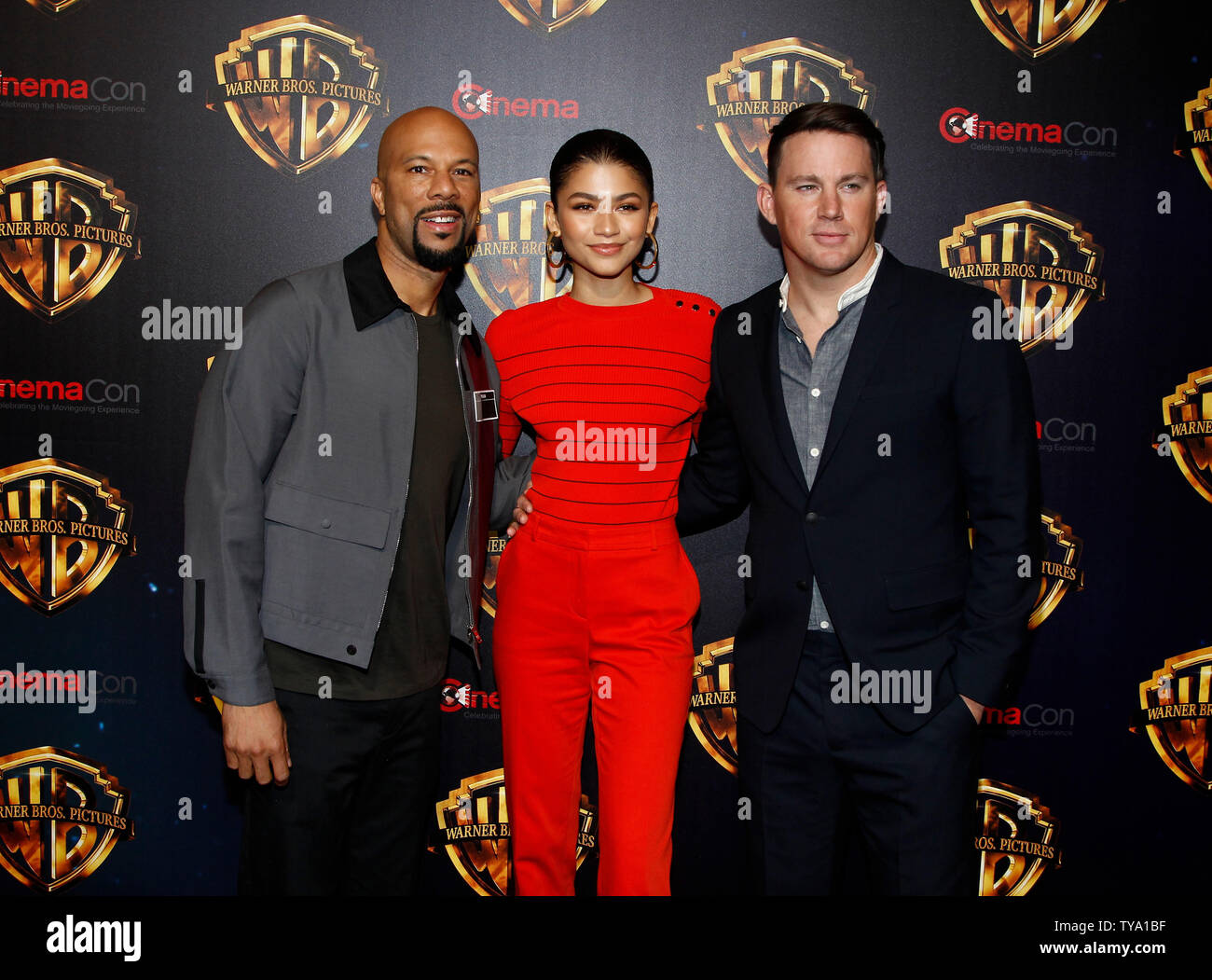 Voice actors Common, Zendaya and Channing Tatum arrive for the ...