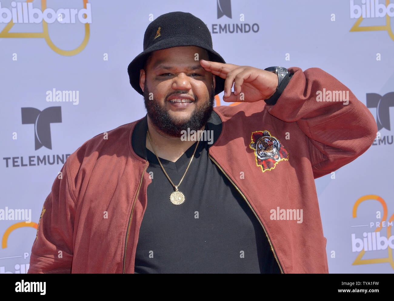 Musical artist Gordo Brega attends the 2018 Billboard Latin Music ...