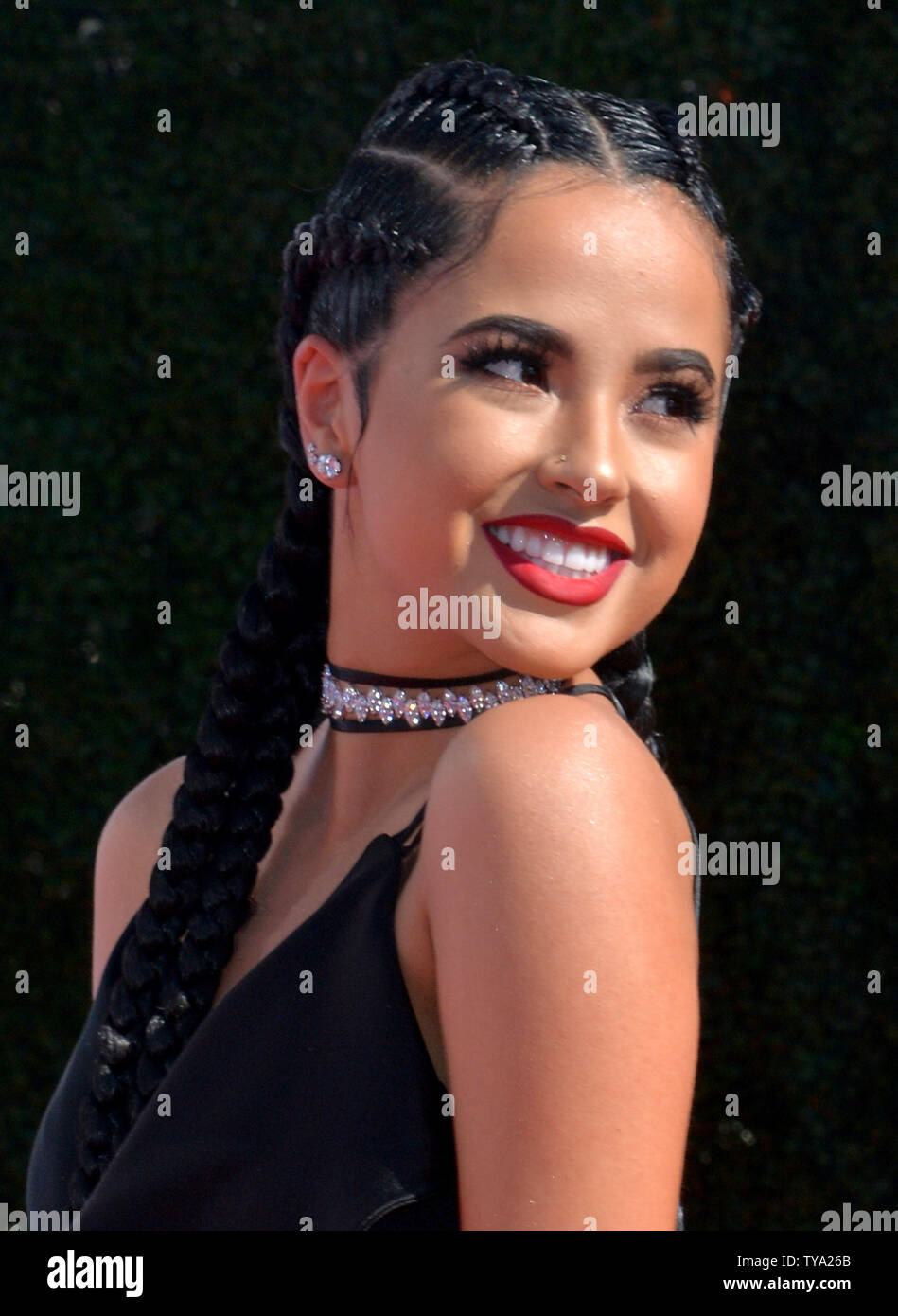 Singer Becky G attends the 2018 Billboard Latin Music Awards at the ...