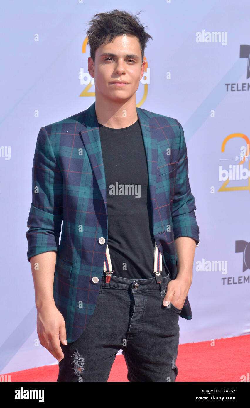 Musical artist Thomas Augusto attends the 2018 Billboard Latin Music ...