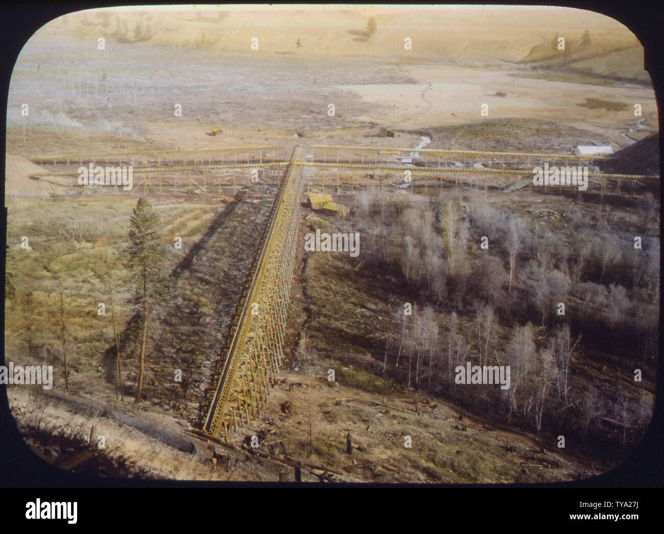 Okanogan Project - Conconully Dam Site - Hydraulic Trestles ...