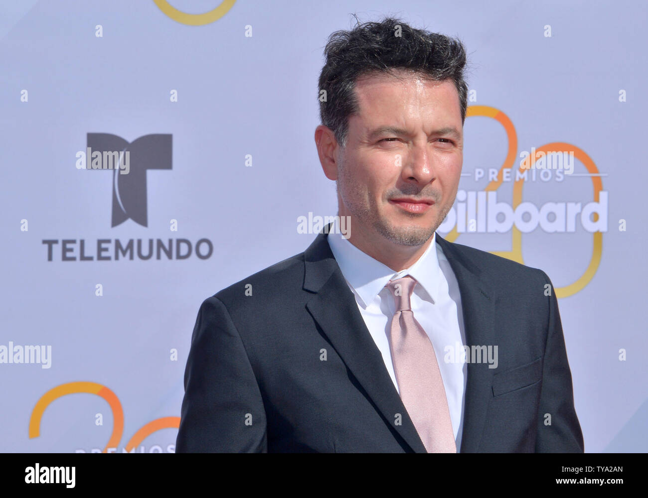Actor Raúl Méndez attends the 2018 Billboard Latin Music Awards at the ...