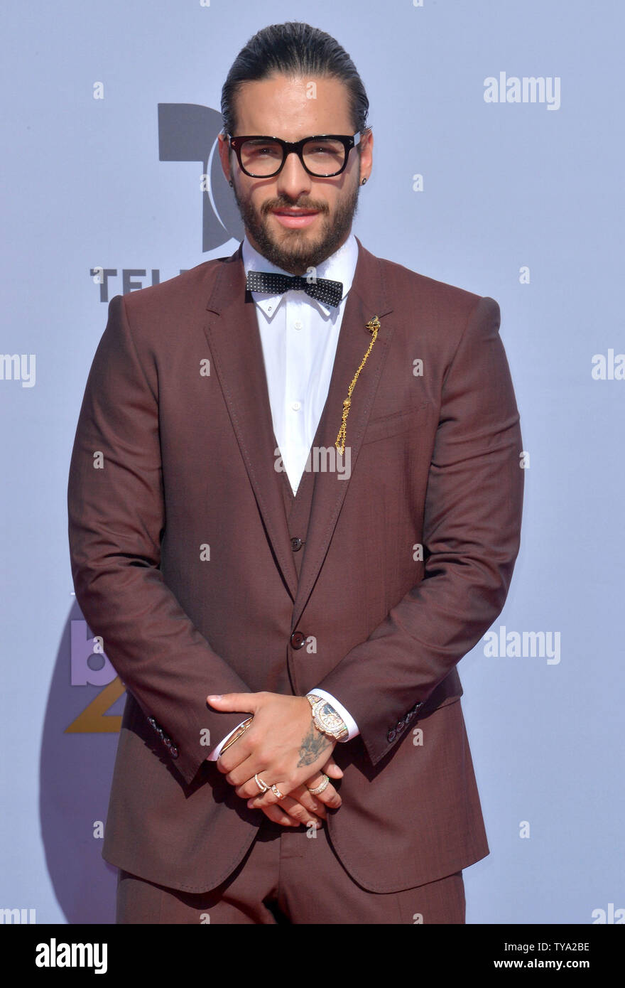 Singer Maluma attends the 2018 Billboard Latin Music Awards at the ...