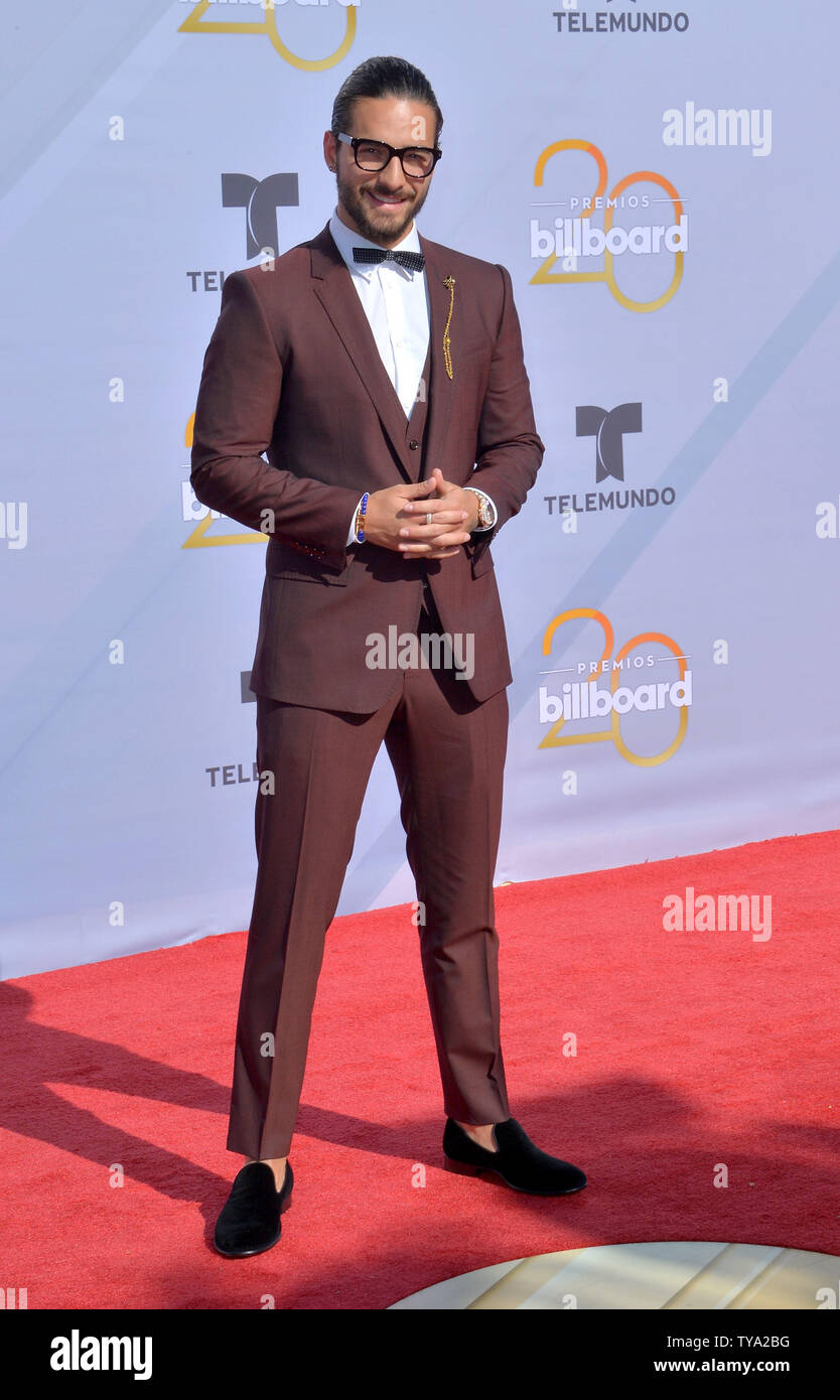 Singer Maluma attends the 2018 Billboard Latin Music Awards at the ...