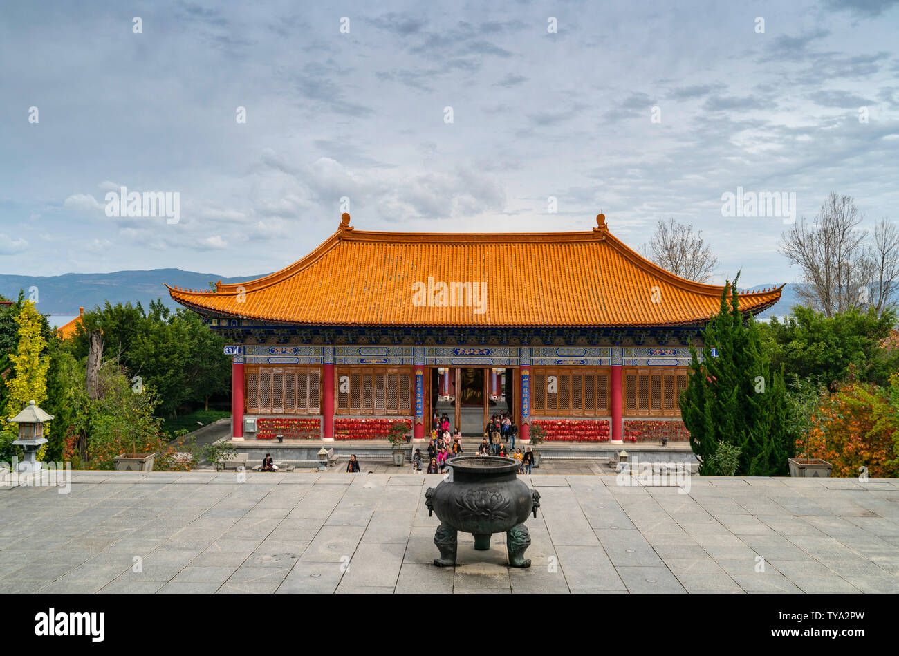 Scenery of Chongsheng Temple Stock Photo - Alamy