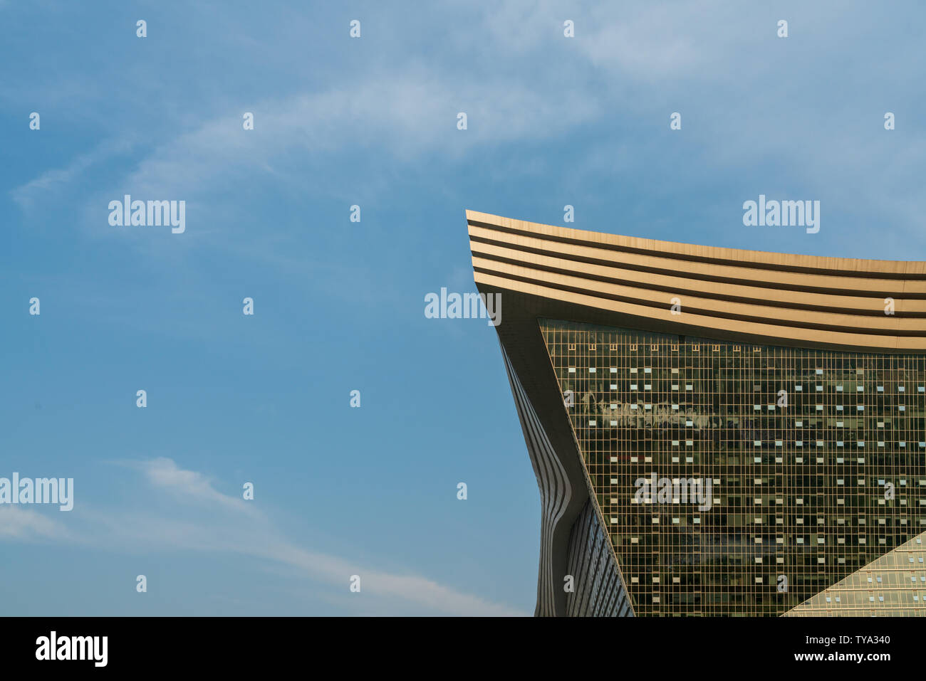 Chengdu Global Center Architecture Parts Stock Photo - Alamy