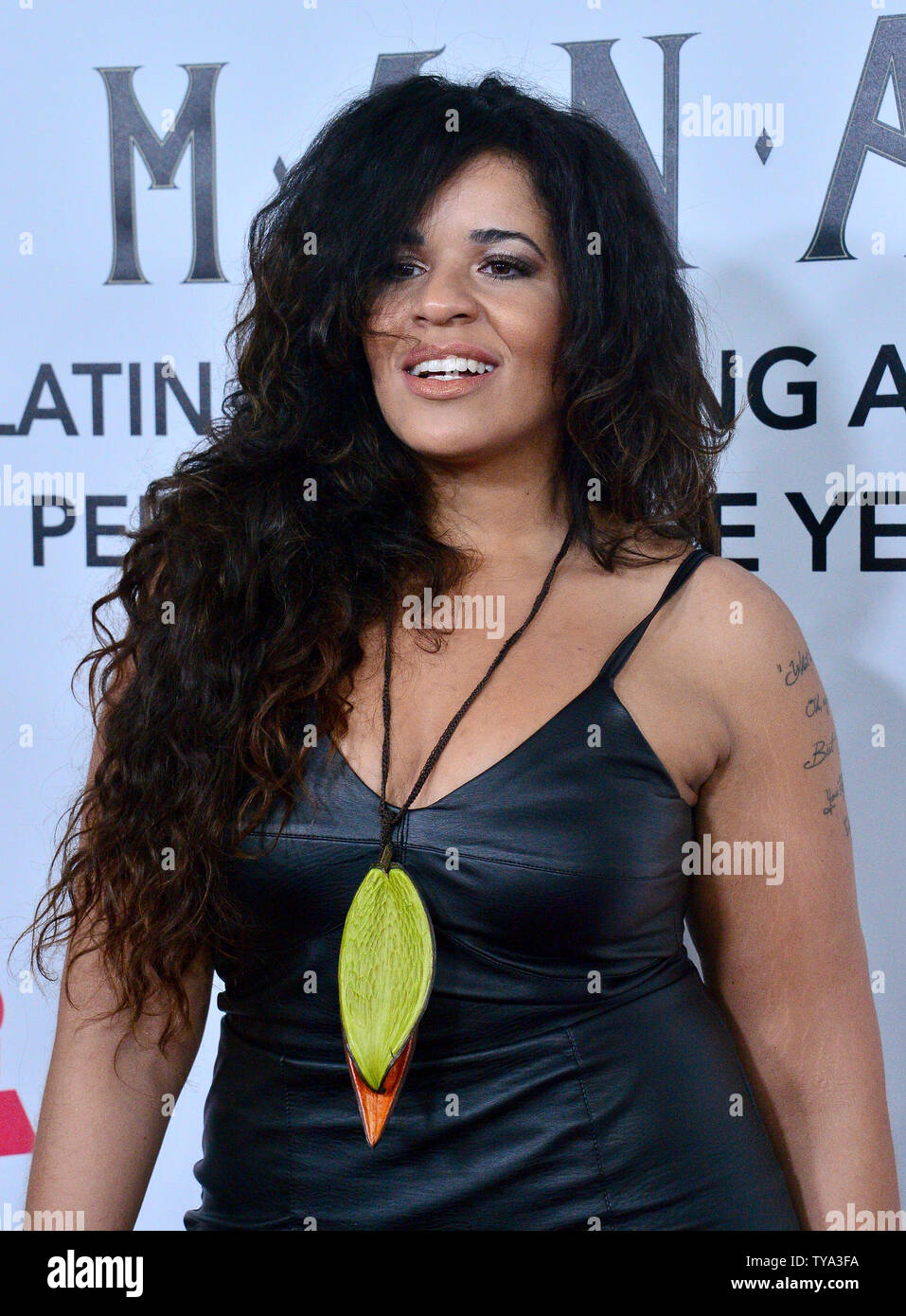 Anaadi arrives at the Latin Grammy Person of the Year gala honoring ...
