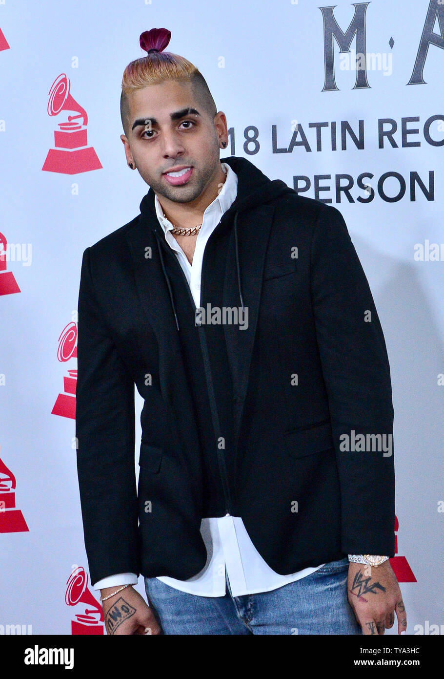 DJ Luian arrives at the Latin Grammy Person of the Year gala honoring ...