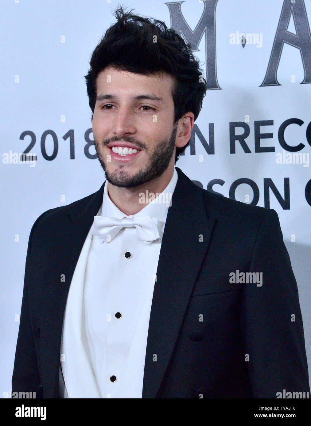 Sebastian Yatra arrives at the Latin Grammy Person of the Year gala ...