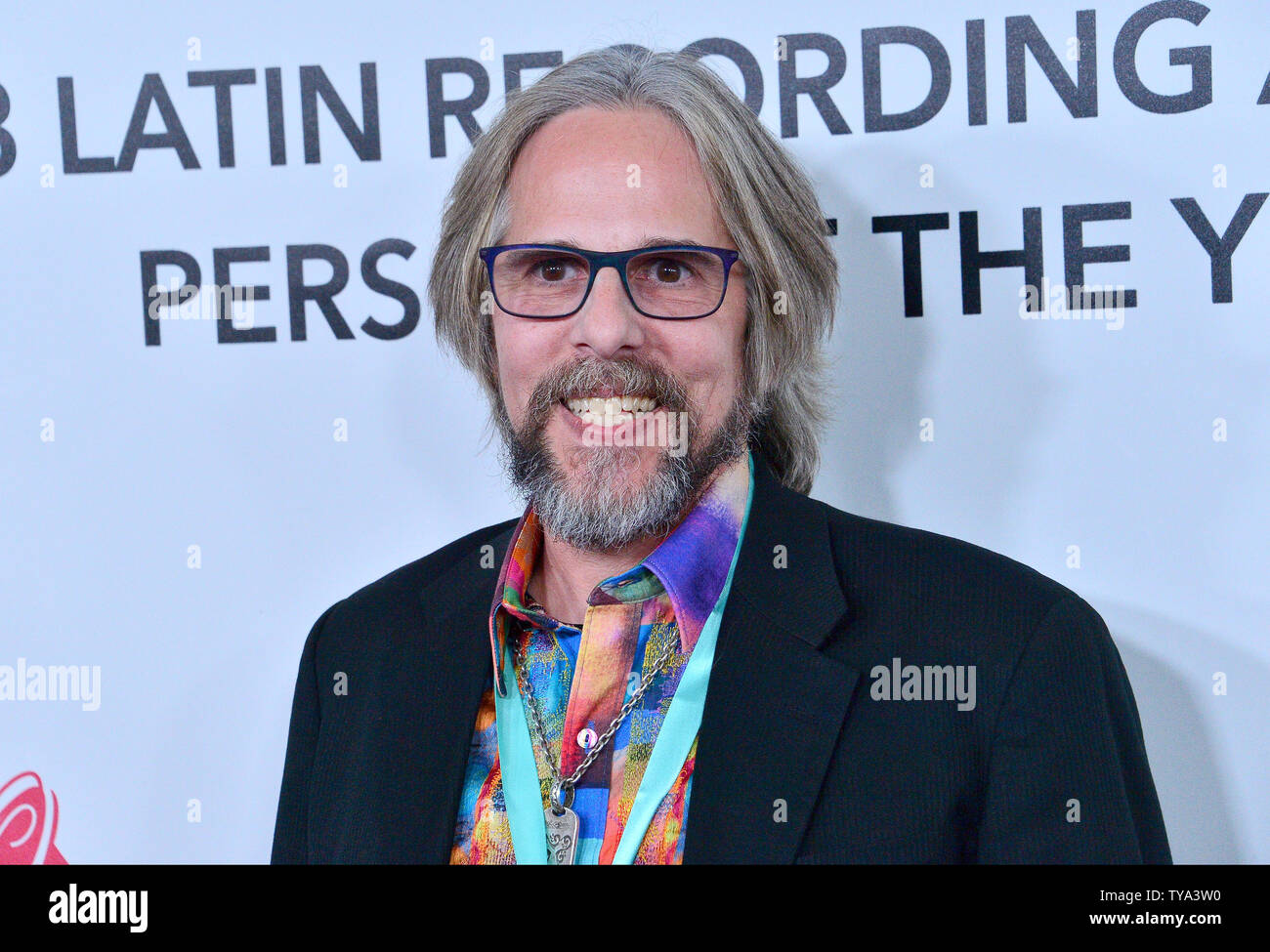 David Reitzas arrives at the Latin Grammy Person of the Year gala ...