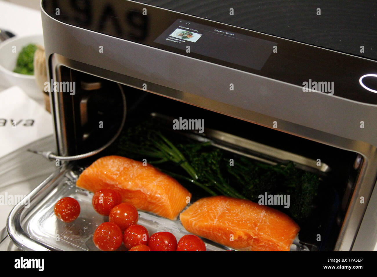 The Brava Smart Countertop Oven on display during the 2019 ...