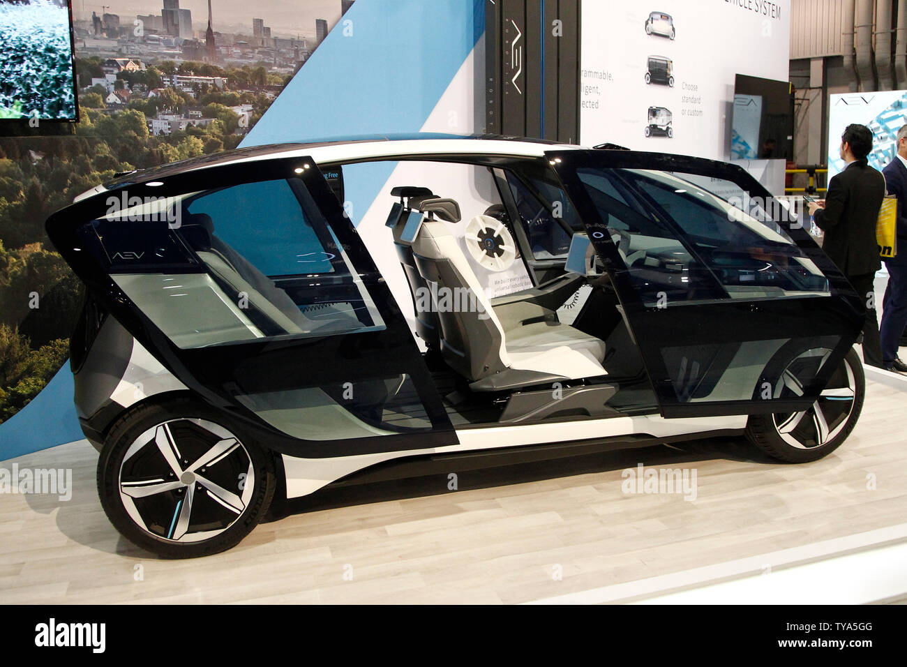 A side view of a completed Modular Vehicle System by AEV Robotics on ...