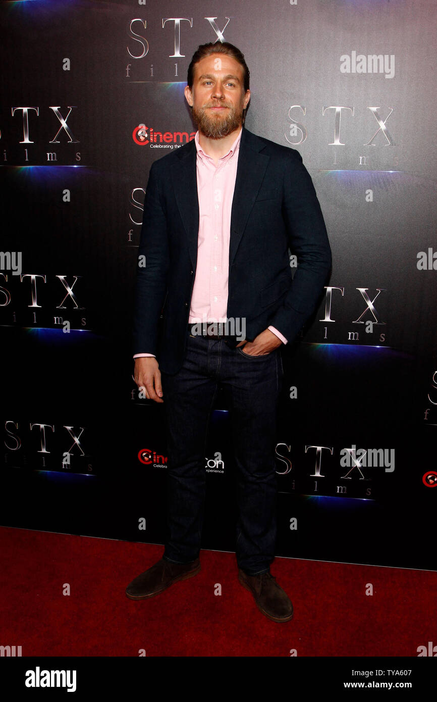 Charlie Hunnam arrives for the CinemaCon 2019 STXfilms red carpet at ...