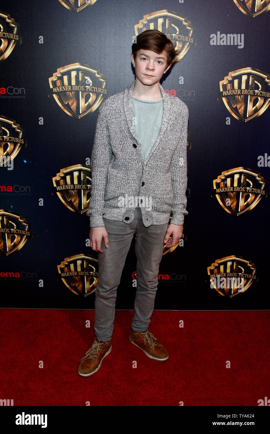 Actor Oakes Fegley from 'The Goldfinch' arrives for the CinemaCon 2019 ...