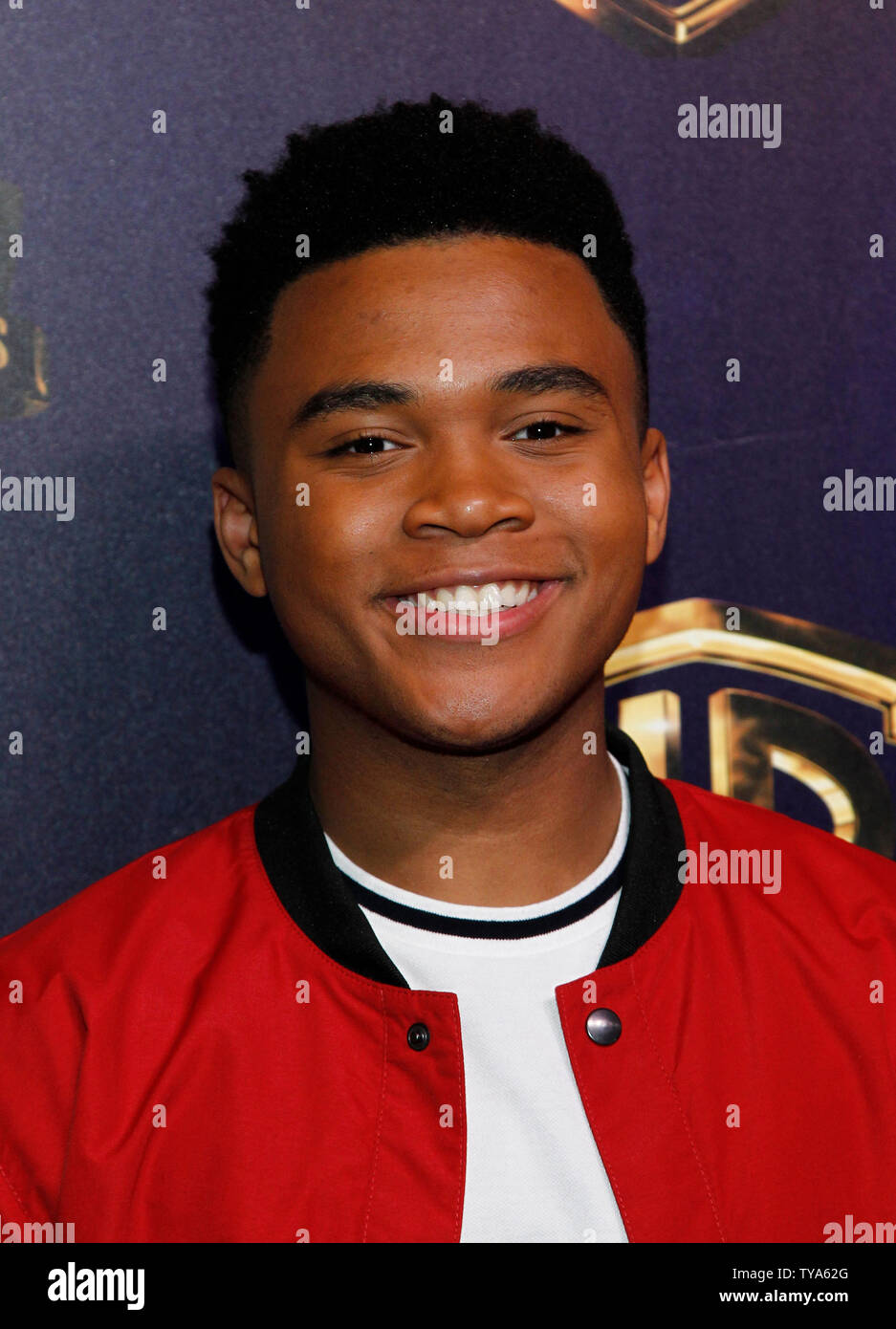 Actor Chosen Jacob arrives for the CinemaCon 2019 Warner Bros Studio ...