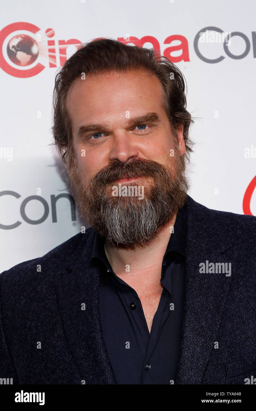 Actor David Harbour arrives for the CinemaCon 'Big Screen Achievement ...