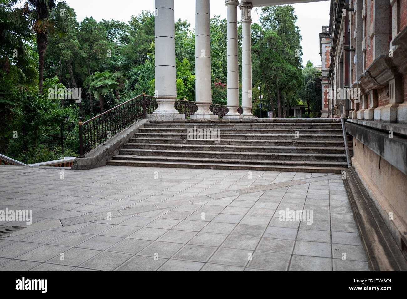 Exterior floor of the building Stock Photo - Alamy