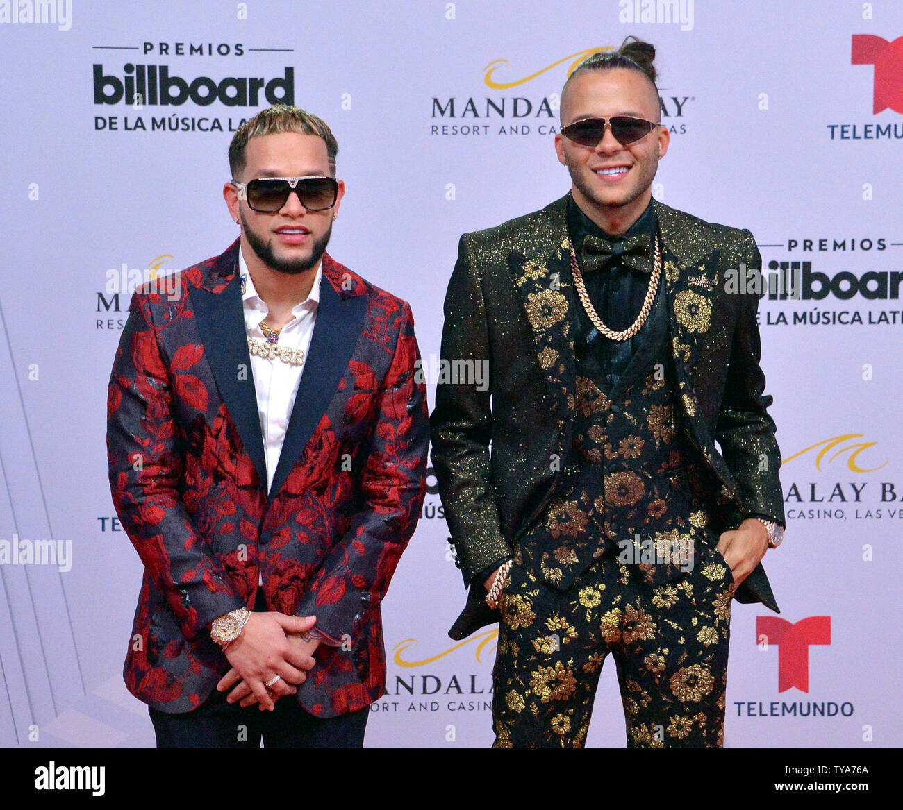 (L-R) Casper Magico and Nio Garcia attend the 26th annual Billboard ...