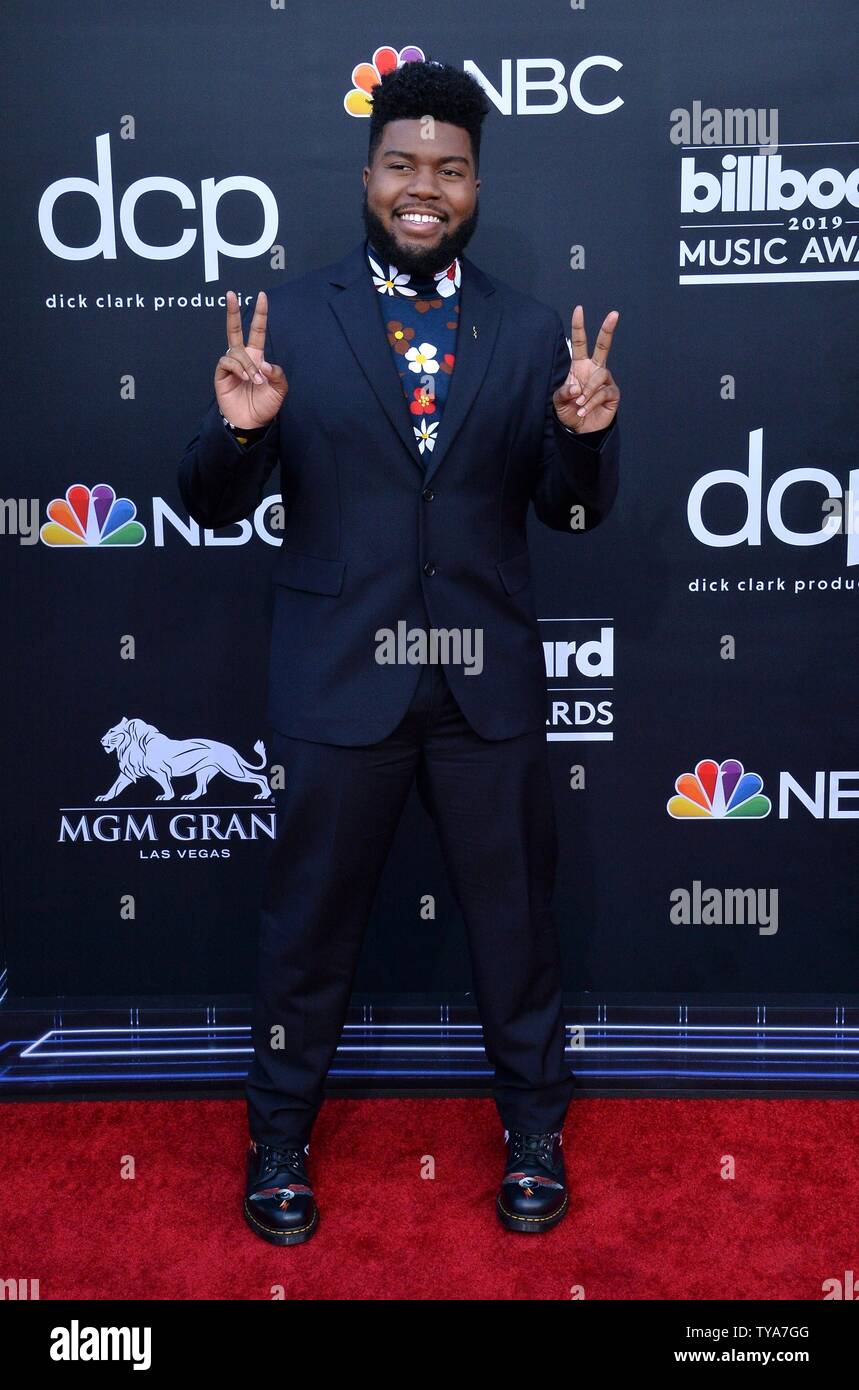 Khalid arrives for the 2019 Billboard Music Awards at the MGM Grand ...