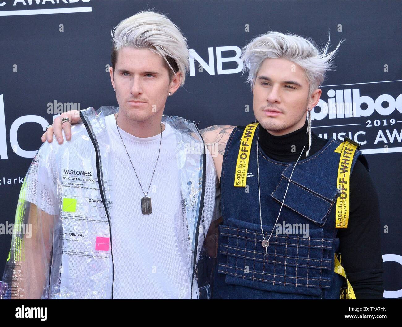 (L-R) Kyle Trewartha and Michael Trewartha of Grey arrive for the 2019 ...