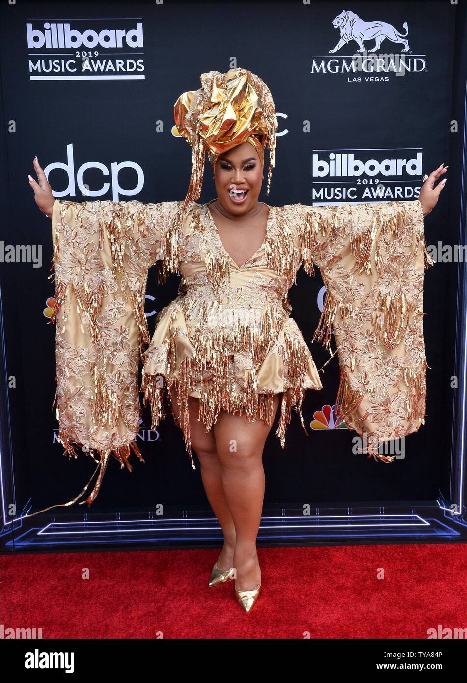 Patrick Starr arrives for the 2019 Billboard Music Awards at the MGM ...