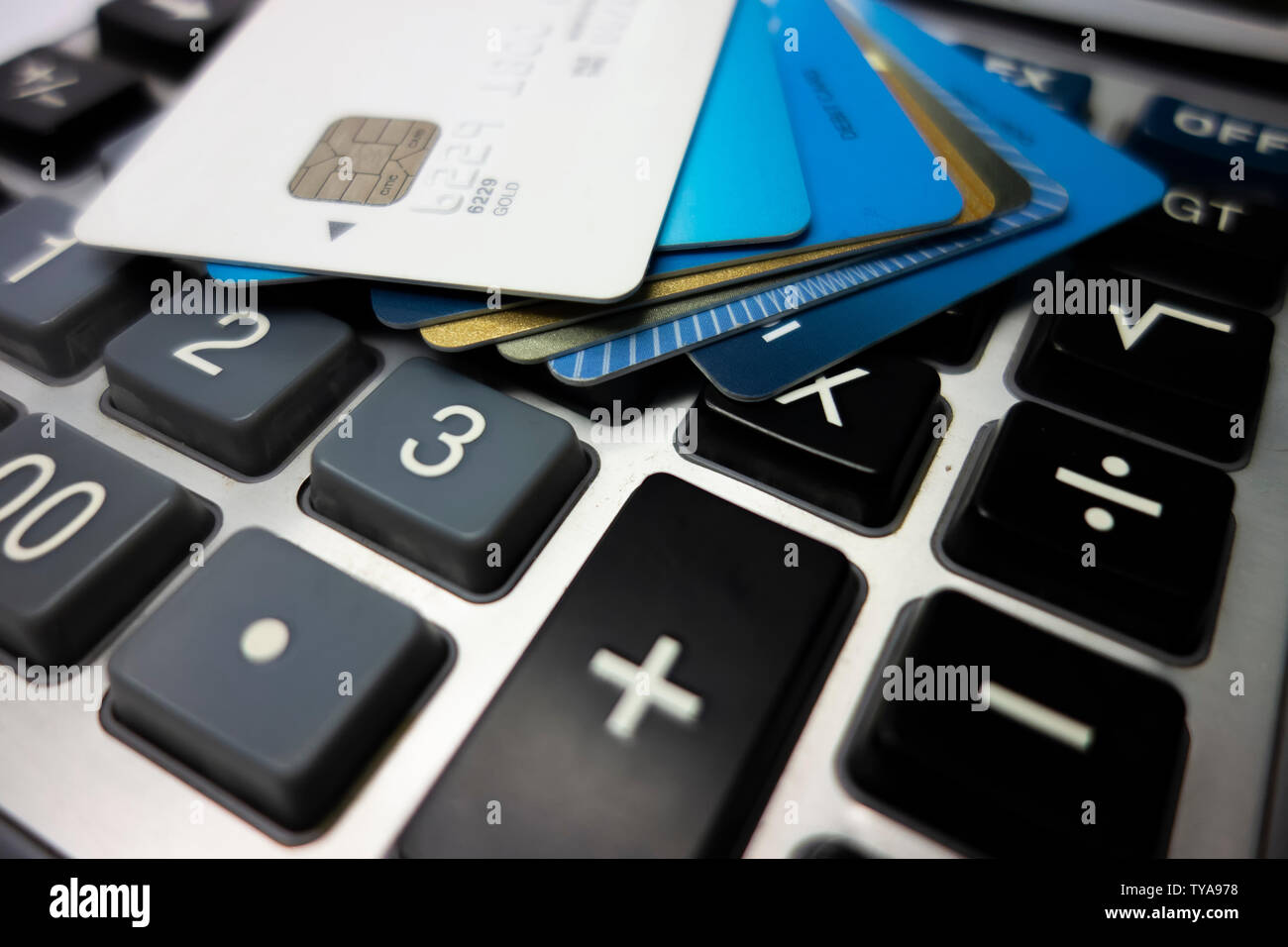 Electronic accounting cards hi-res stock photography and images - Alamy