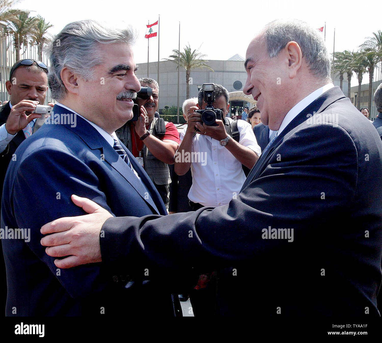 Rafik hariri 2004 hi-res stock photography and images - Alamy