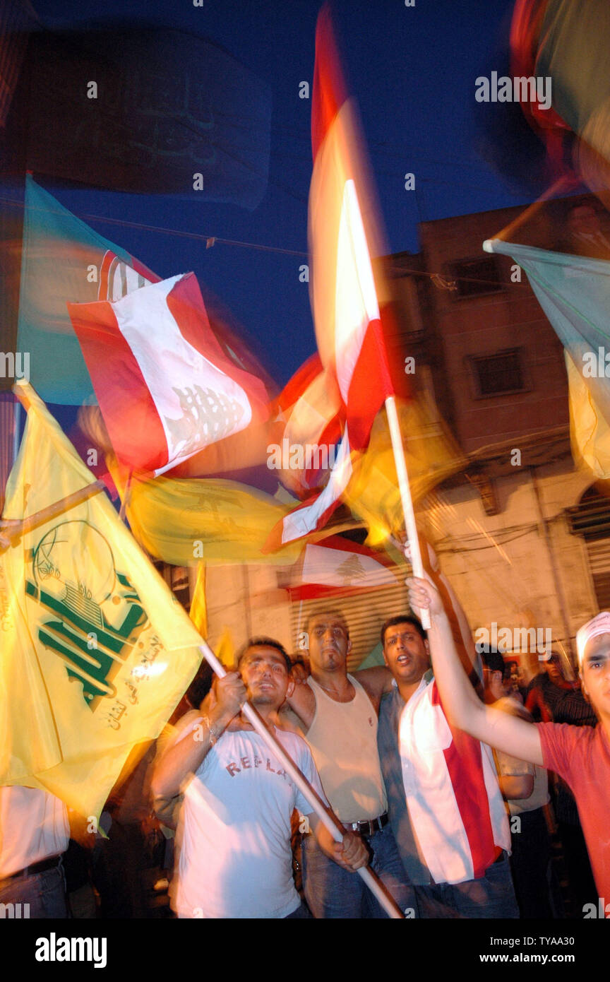Lebanese elections flags hi-res stock photography and images - Alamy