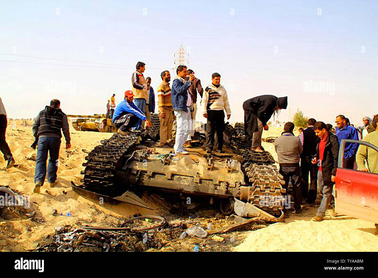 Libyan tank hi-res stock photography and images - Alamy