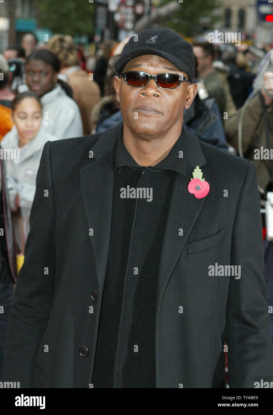 American actor Samuel L Jackson arrives for the Premiere of his new ...