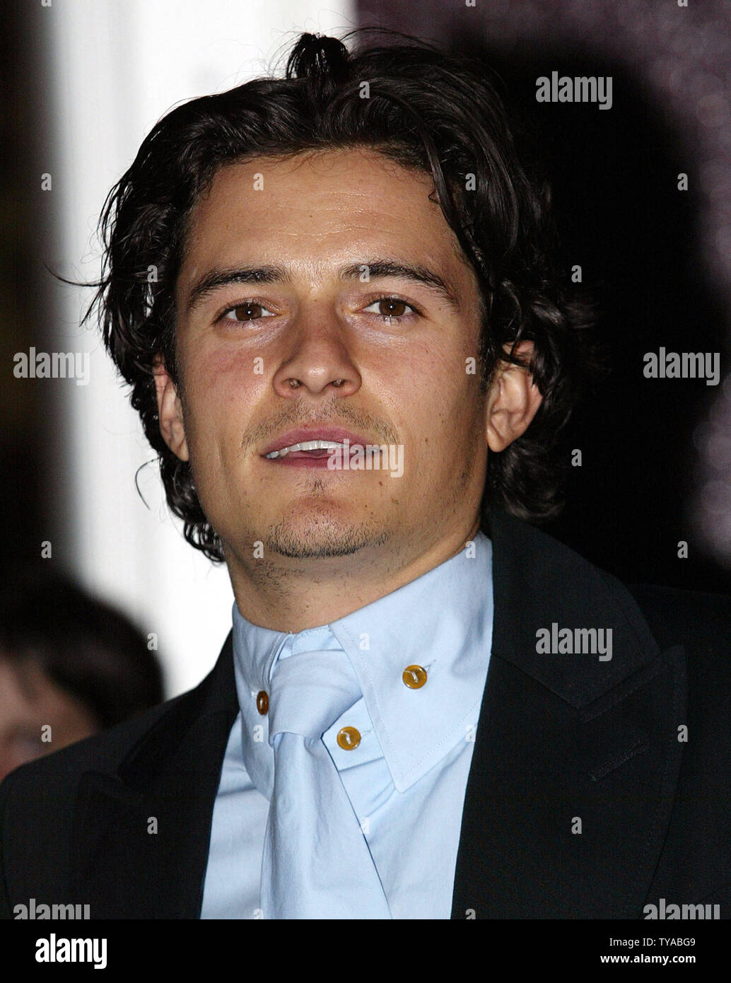 British actor Orlando Bloom arrives at the European premiere of his new ...