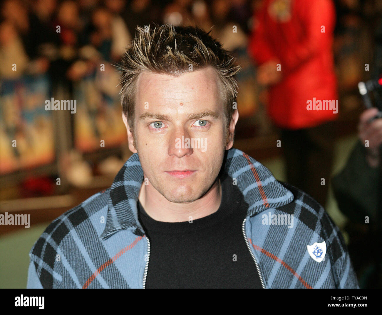 British actor Ewan Mcgregor arrives at the premiere of "Robots" in ...