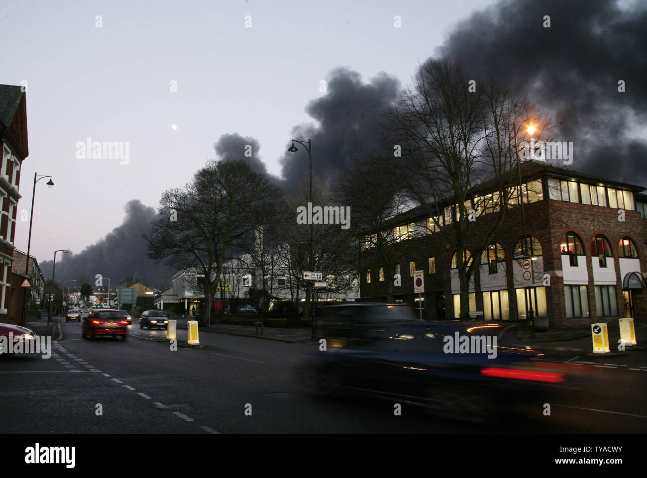 Buncefield fire hi-res stock photography and images - Alamy