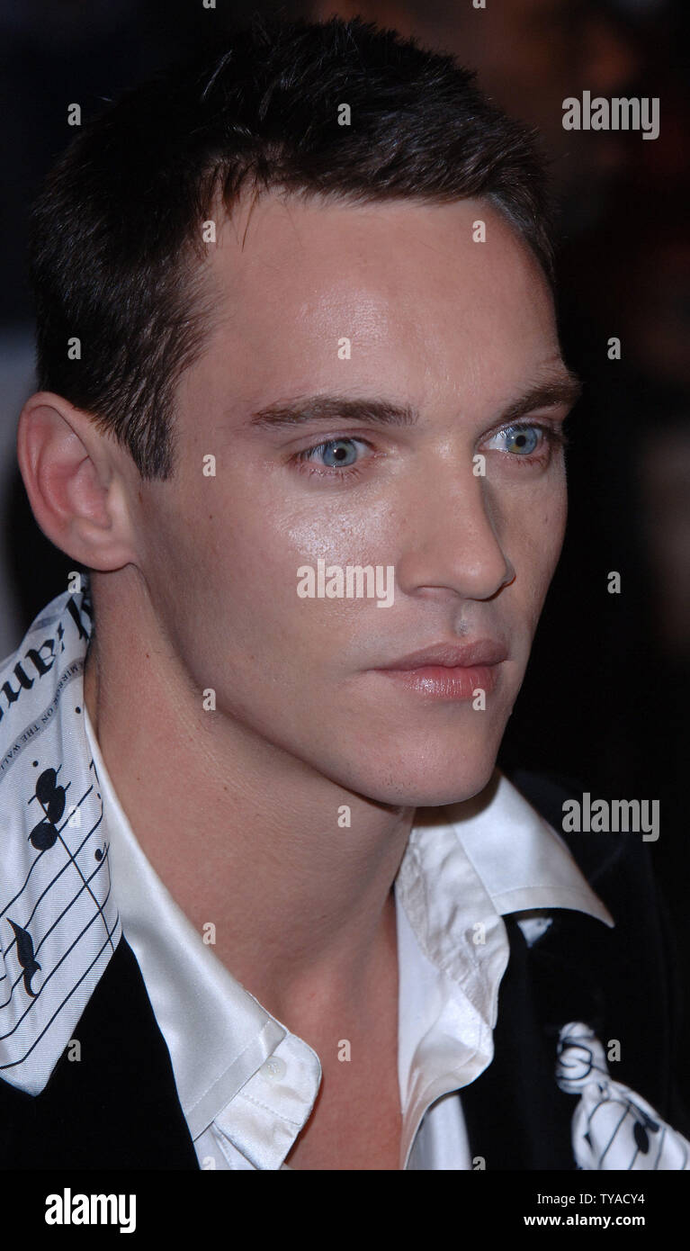 Irish actor Jonathan Rhys-Meyers attends the British premiere of "Match ...