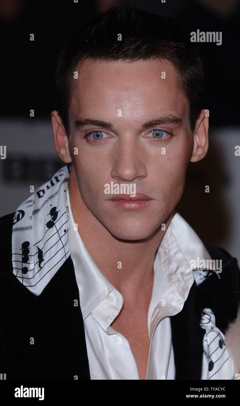 Irish actor Jonathan Rhys-Meyers attends the British premiere of "Match ...